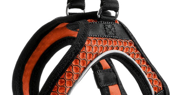 HUNTER HARNESS HILO COMFORT MESH WITH REFLECTIVE BISE ORANGE SMALL