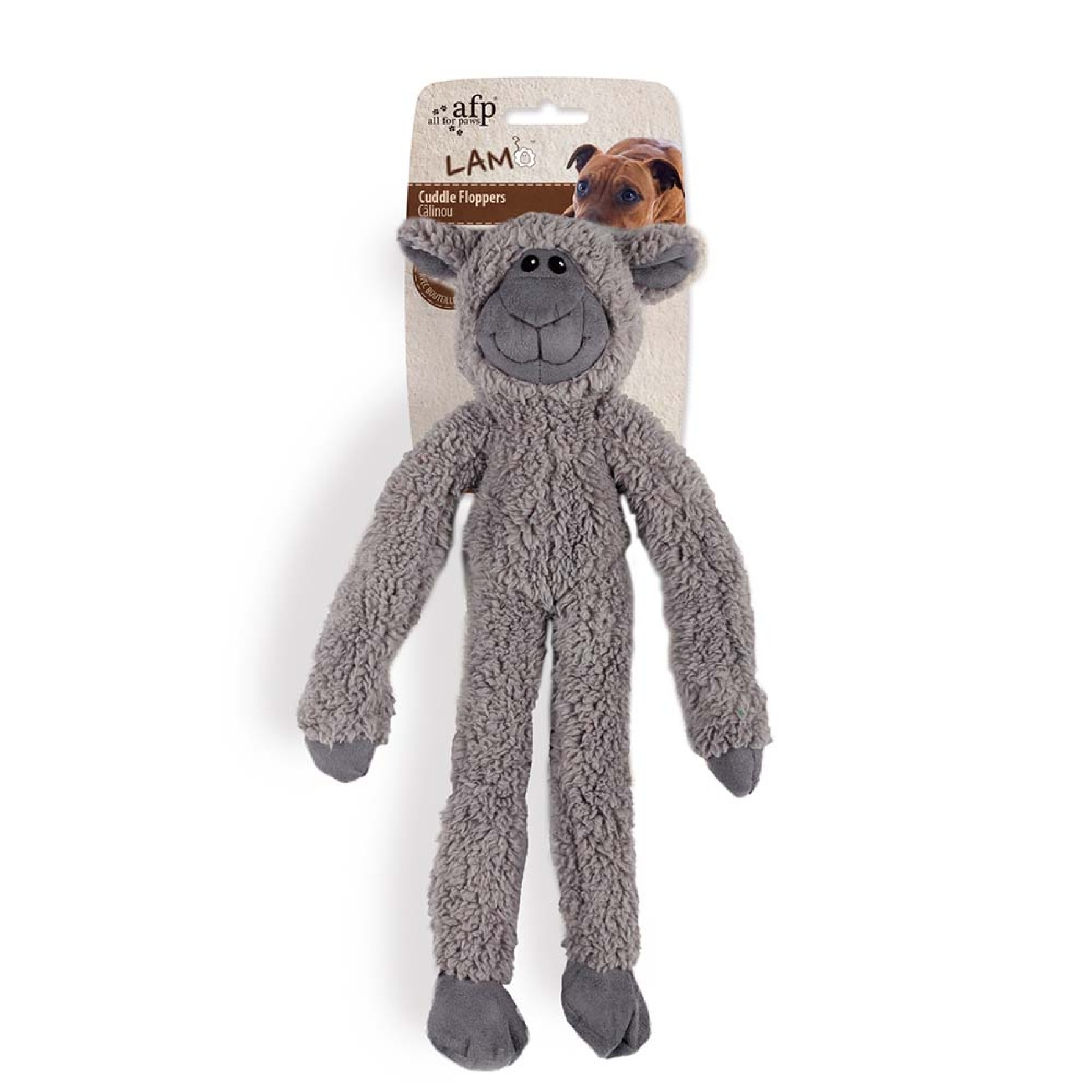 AFP ΠΑΙΧΝΙΔΙ ΣΚΥΛΟΥ LAMBSWOOL CUDDLE ROPEY FLOPPERS