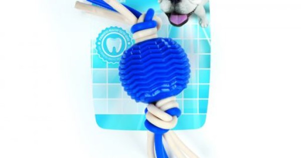 AFP ΠΑΙΧΝΙΔΙ ΣΚΥΛΟΥ ΟΔΟΝΤΙΚΗΣ ΦΡΟΝΤΙΔΑΣ FLEXI ROPE DENTAL BALL