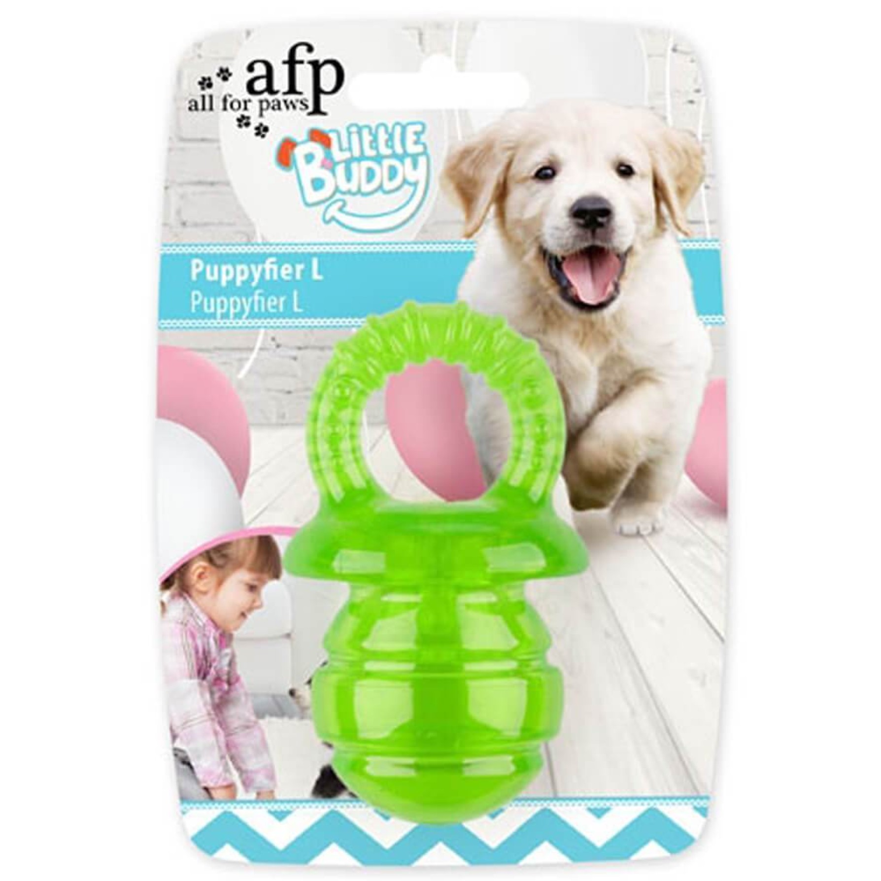 AFP ΠΑΙΧΝΙΔΙ ΣΚΥΛΟΥ LITTLE BUDDY PUPPYFIER L ΠΡΑΣΙΝΟ
