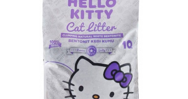 HELLO KITTY BENTONITE CAT LITTER 10LT