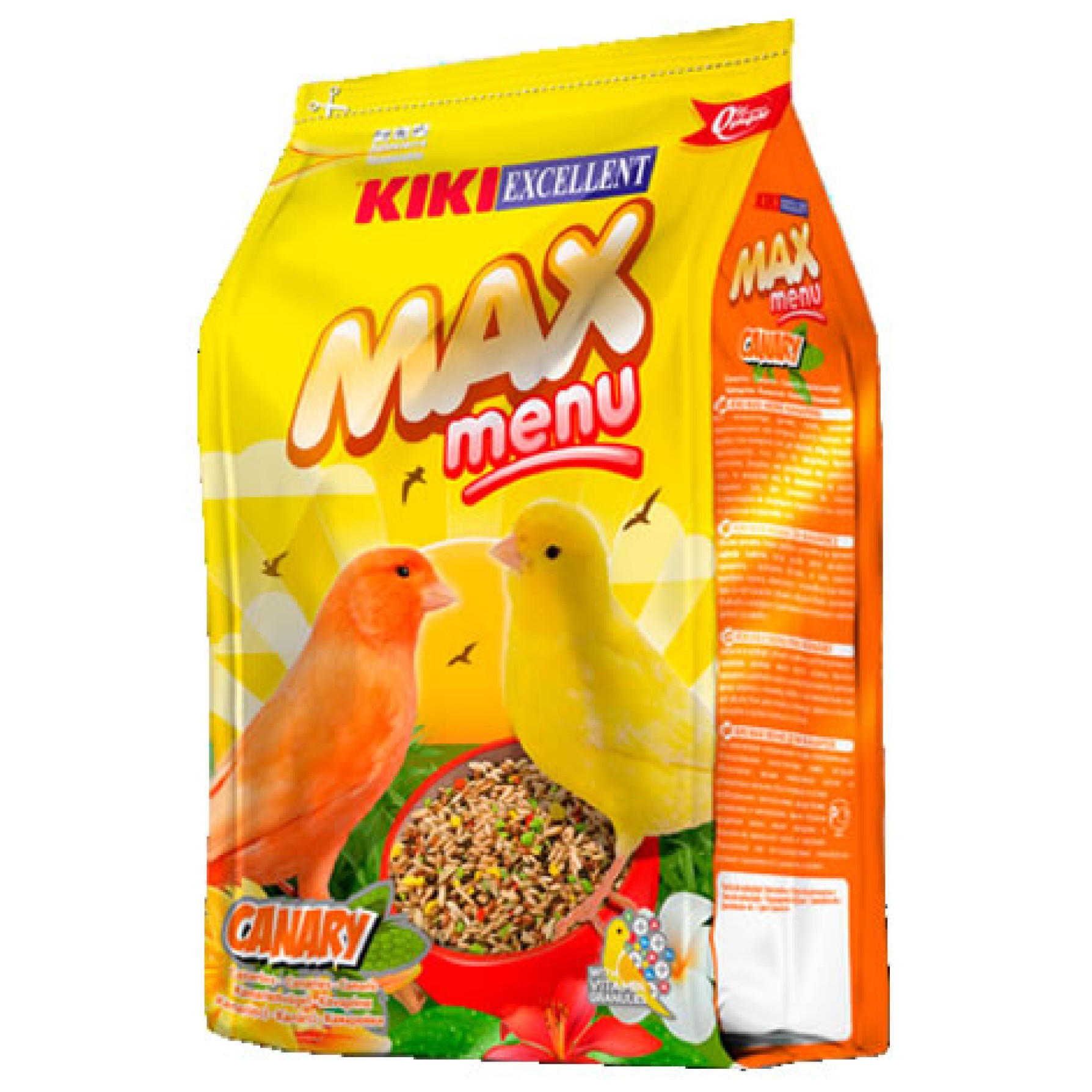 KIKI MAX MENU ΚΕΛΑΙΔΙΝΗ ΓΙΑ ΚΑΝΑΡΙΝΙΑ 500GR (MT)