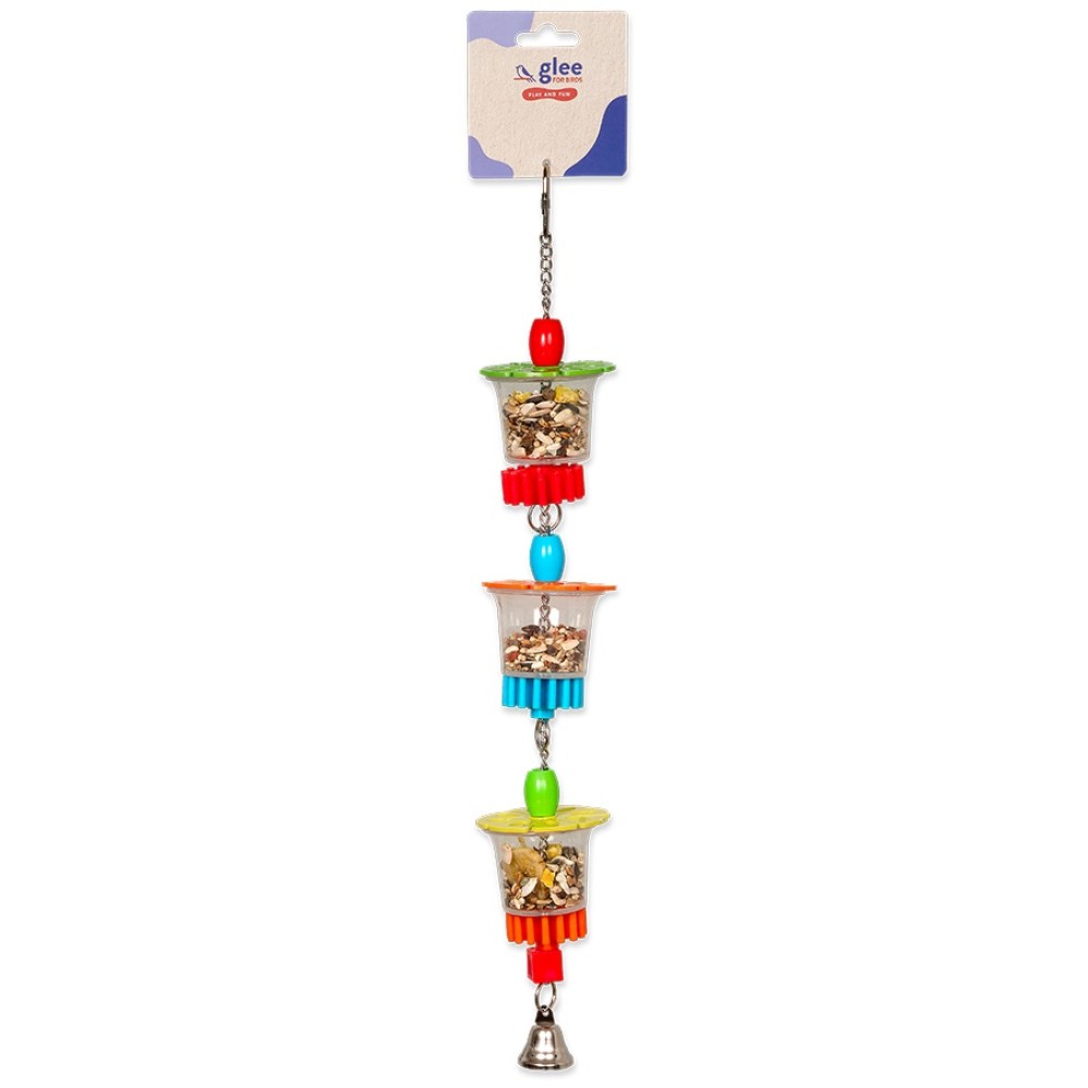 GLEE ΠΑΙΧΝΙΔΙ ΠΤΗΝΩΝ CHEERS PARROT 46cm