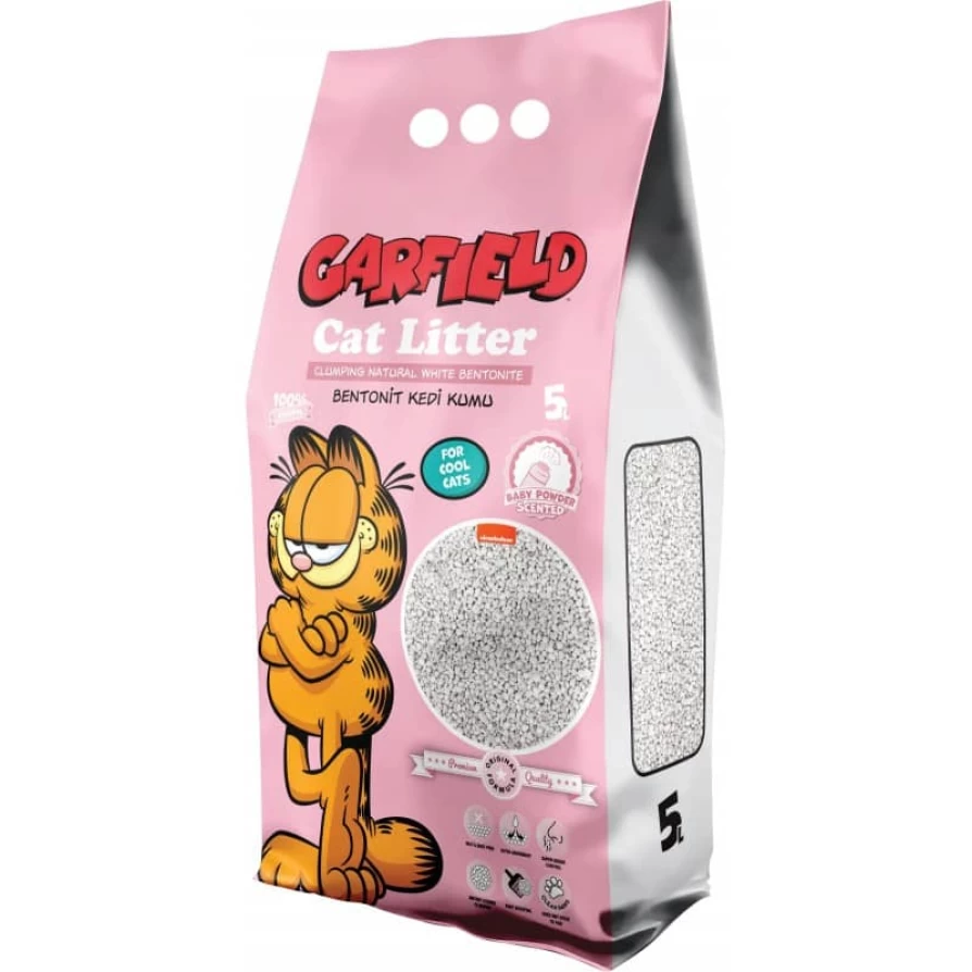 GARFIELD BENTONITE CAT LITTER 5LT